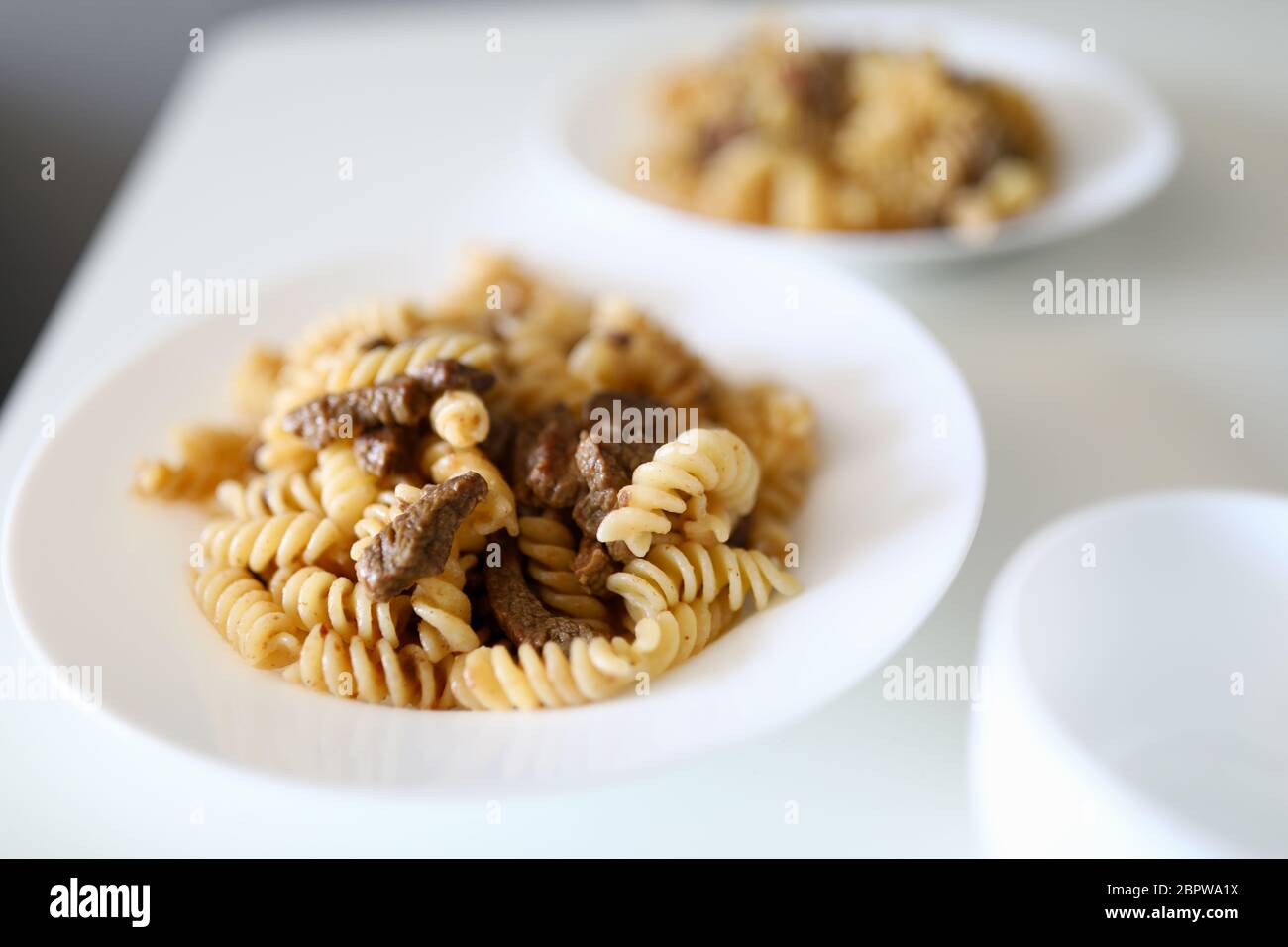 Classic homemade dish for couple Stock Photo - Alamy