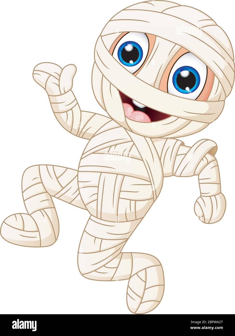 Cartoon mummy walking Stock Vector Image & Art - Alamy