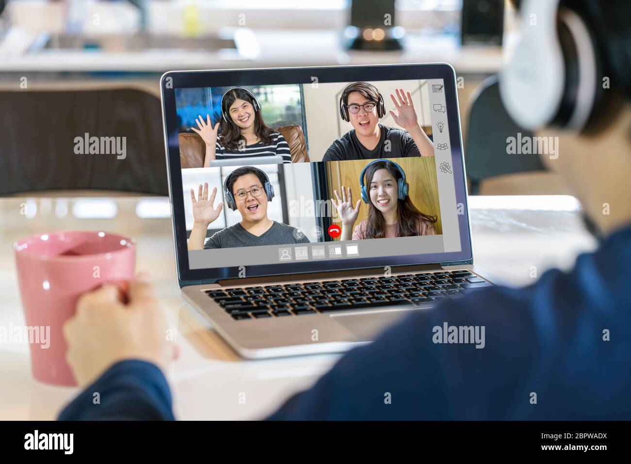Avoid telework hi-res stock photography and images - Alamy
