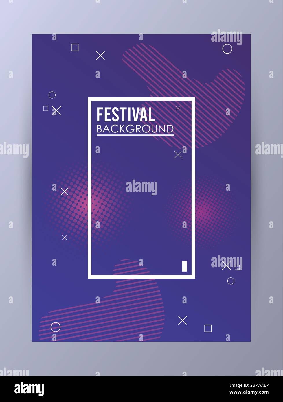 square frame in colorfull festival background Stock Vector Image & Art ...