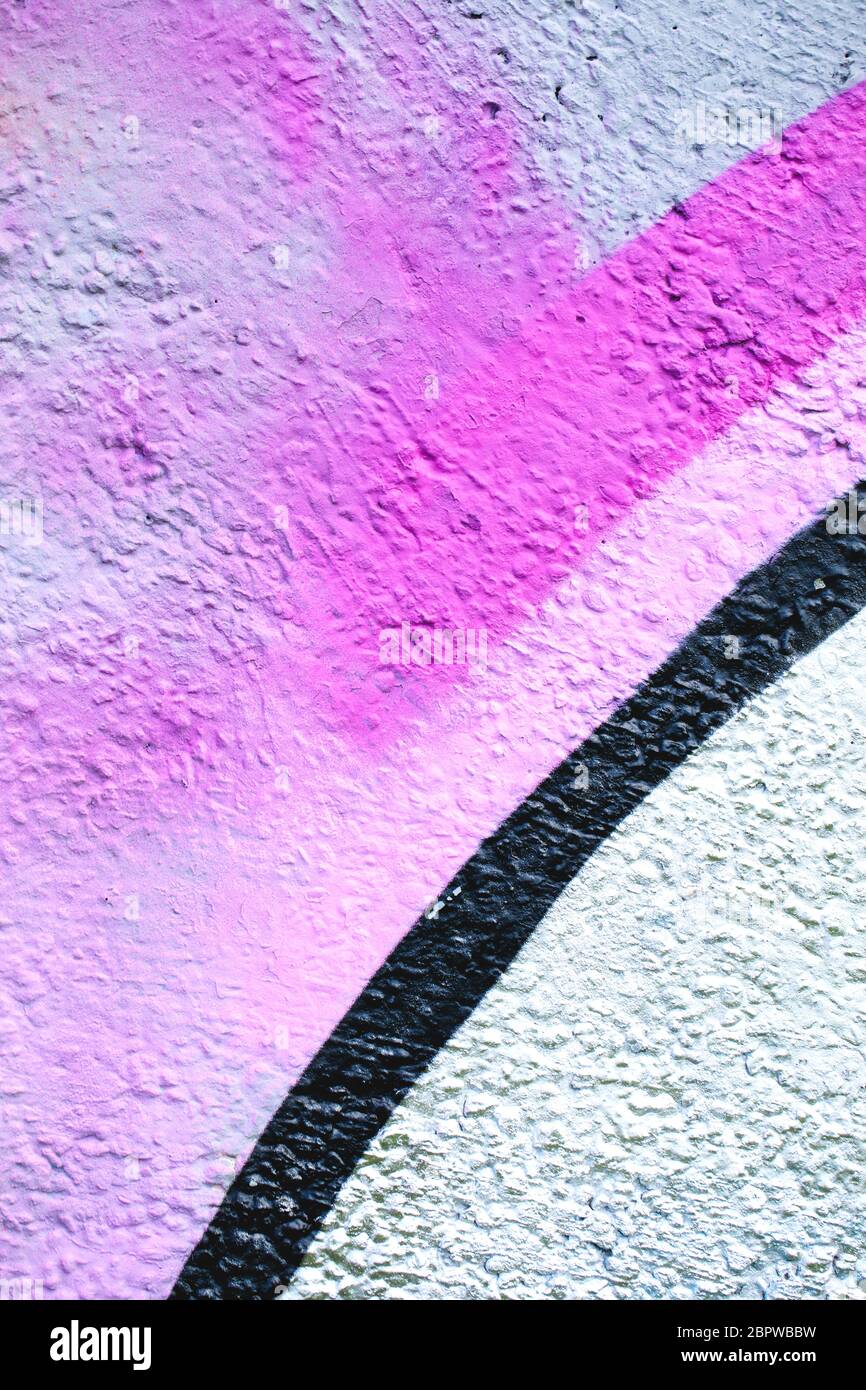 Closeup of colorful urban wall texture. Modern pattern for wallpaper ...