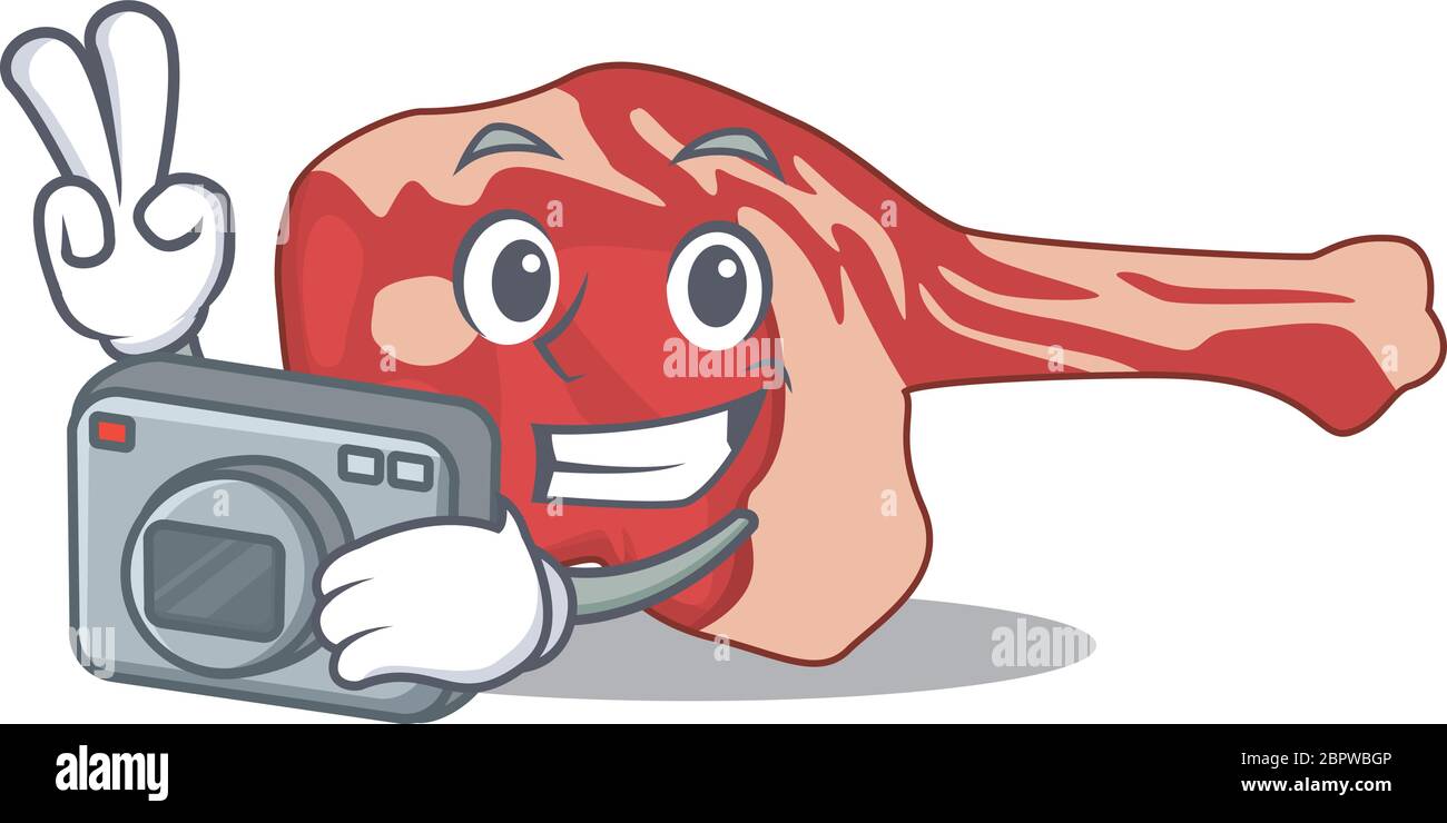 a professional photographer leg of lamb cartoon picture working with ...
