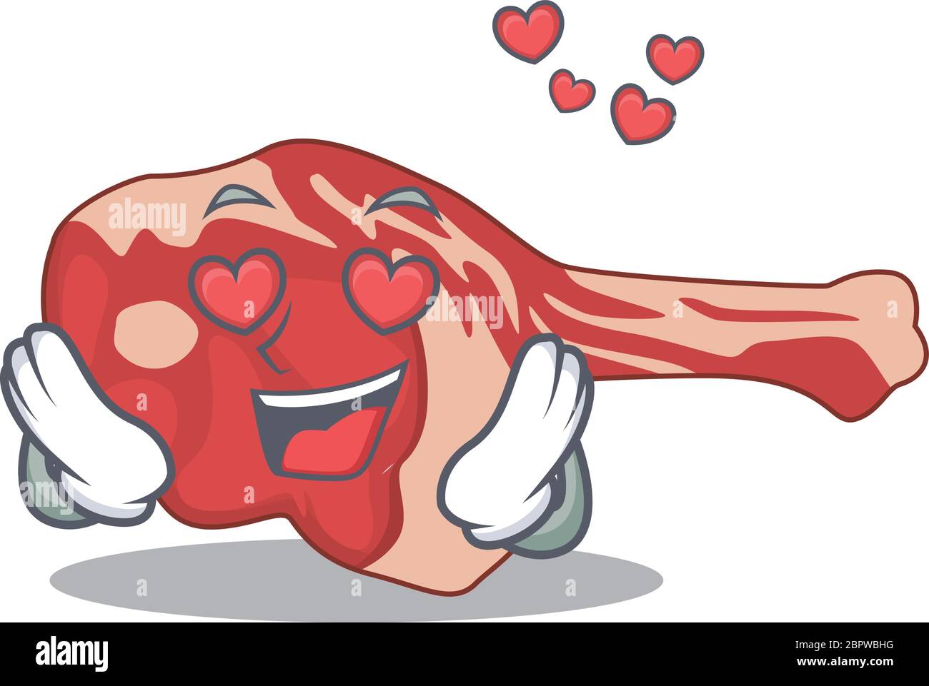 Cooking lamb joint Stock Vector Images - Alamy