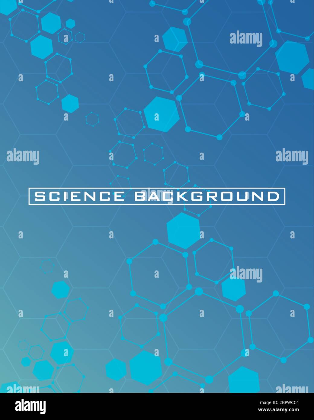 dark blue science background with lines structures Stock Vector Image ...
