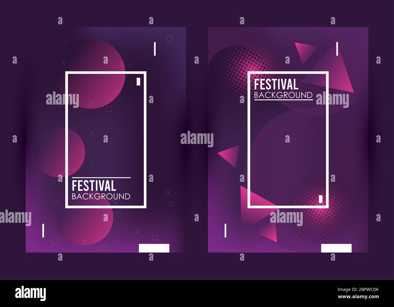 squares frames in colorfull festival background Stock Vector Image ...