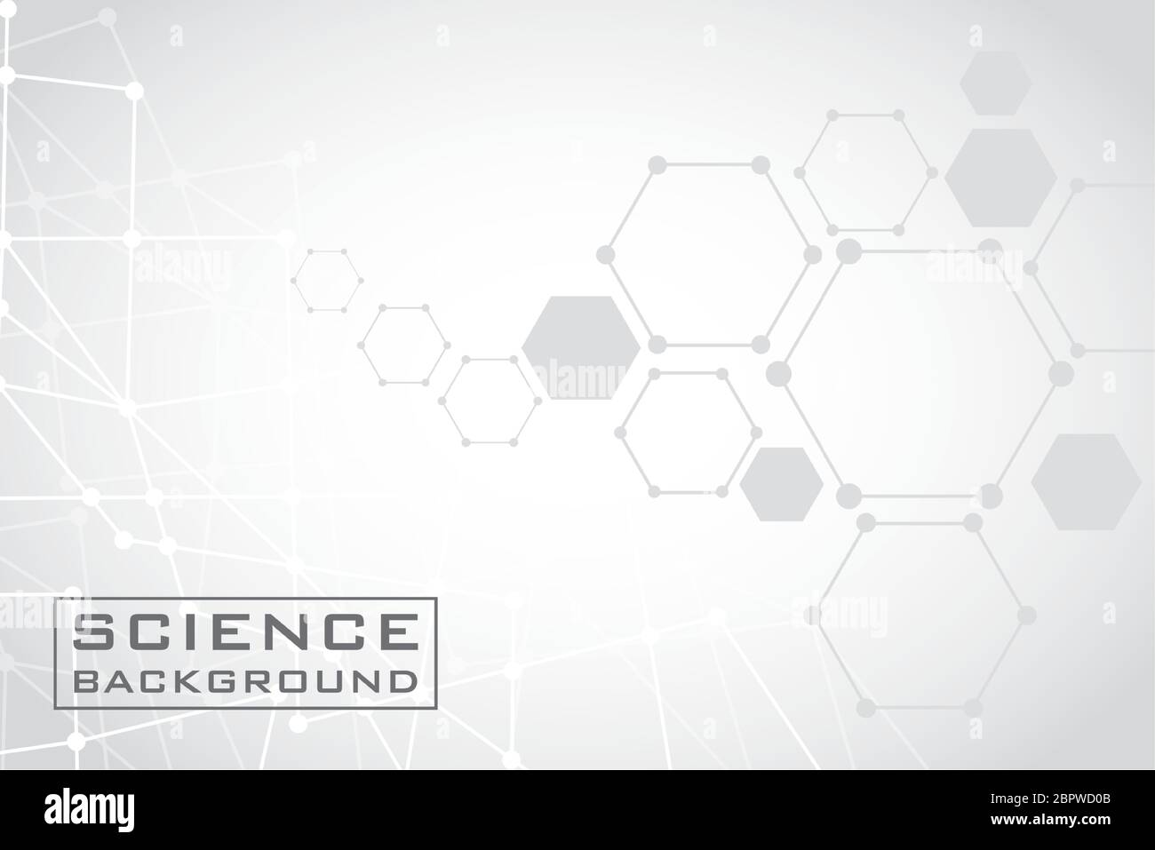 gray science background with lines structures Stock Vector Image & Art ...