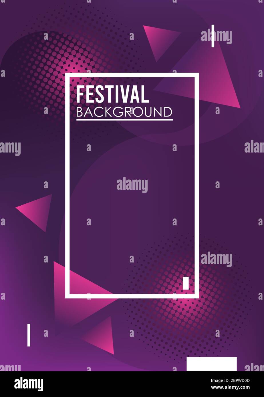 square frame in colorfull festival background Stock Vector Image & Art ...