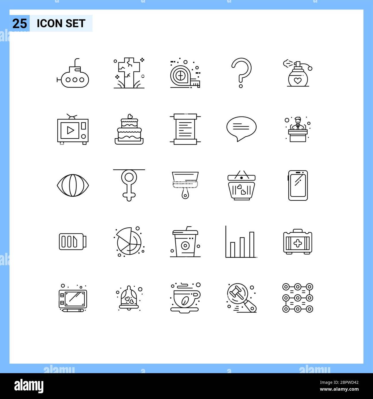 Conference question mark Stock Vector Images - Alamy