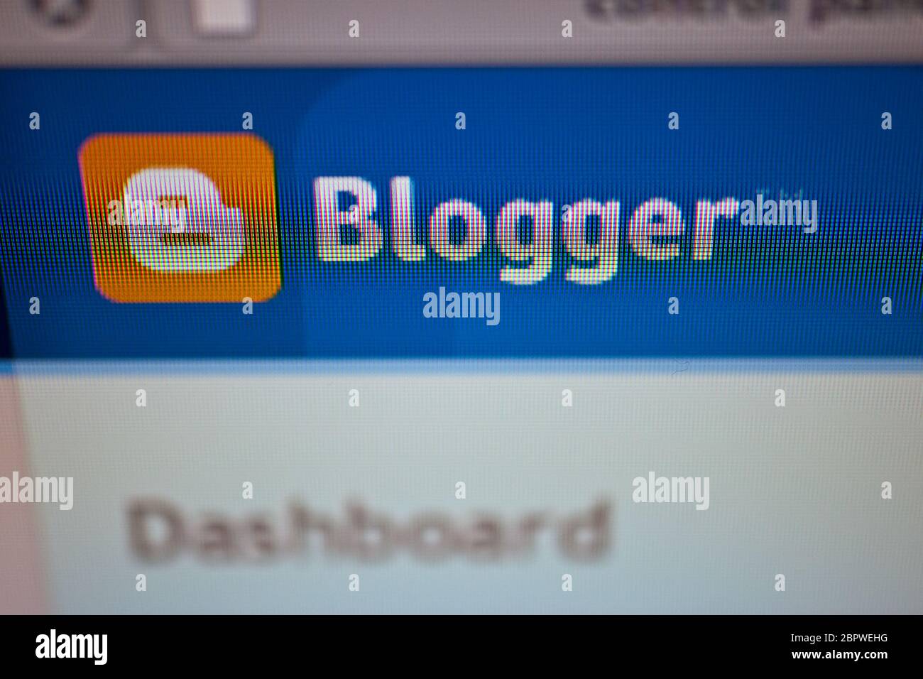 Blogger logo hi-res stock photography and images - Alamy