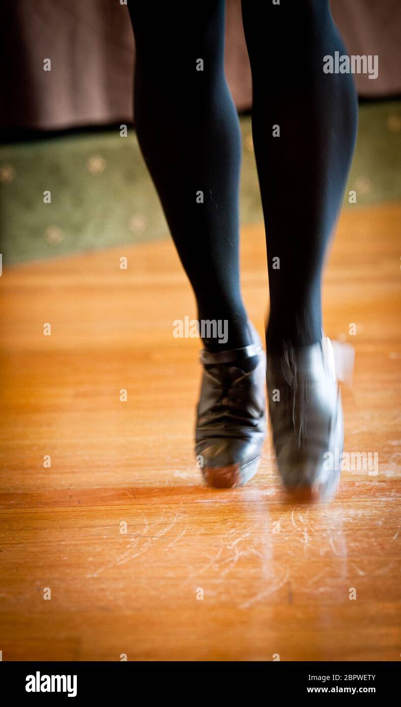 Irish dancer feet hi-res stock photography and images - Alamy