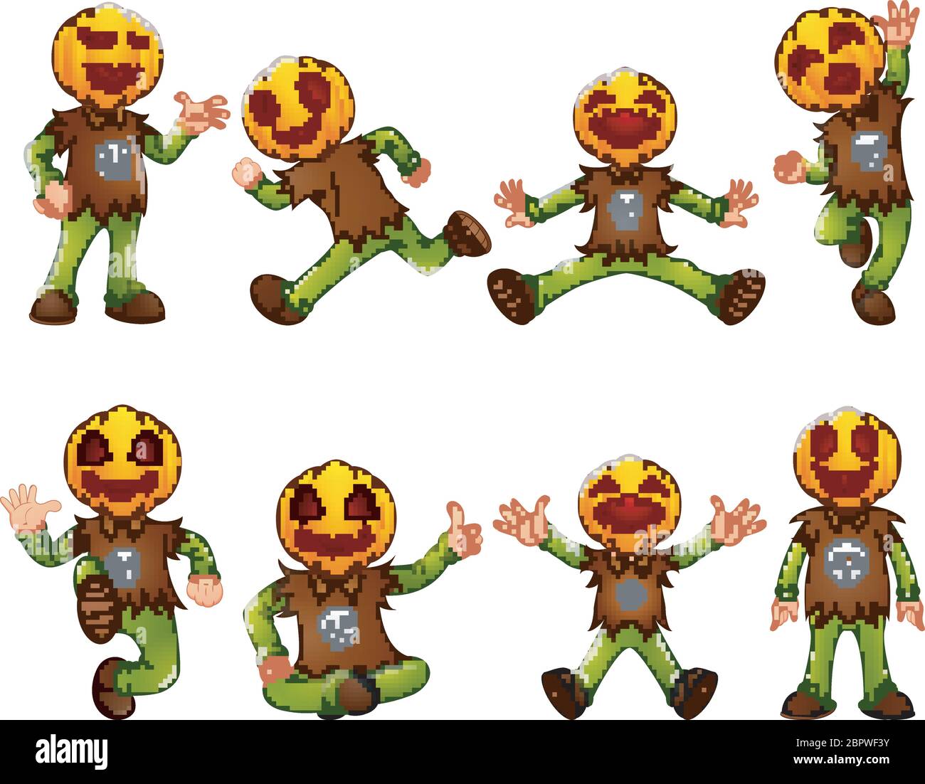 Boy Wearing Halloween Mask Stock Vector Images - Alamy