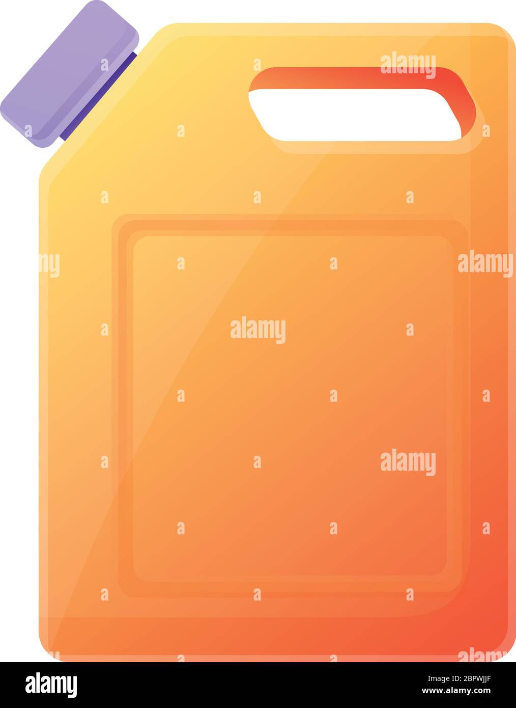 Diesel canister icon. Cartoon of diesel canister vector icon for web ...
