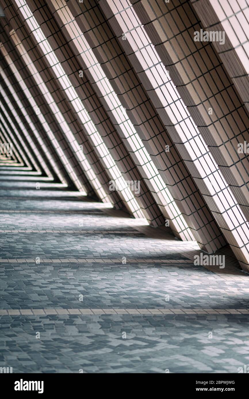 Light and shadow of buildings structure Stock Photo - Alamy