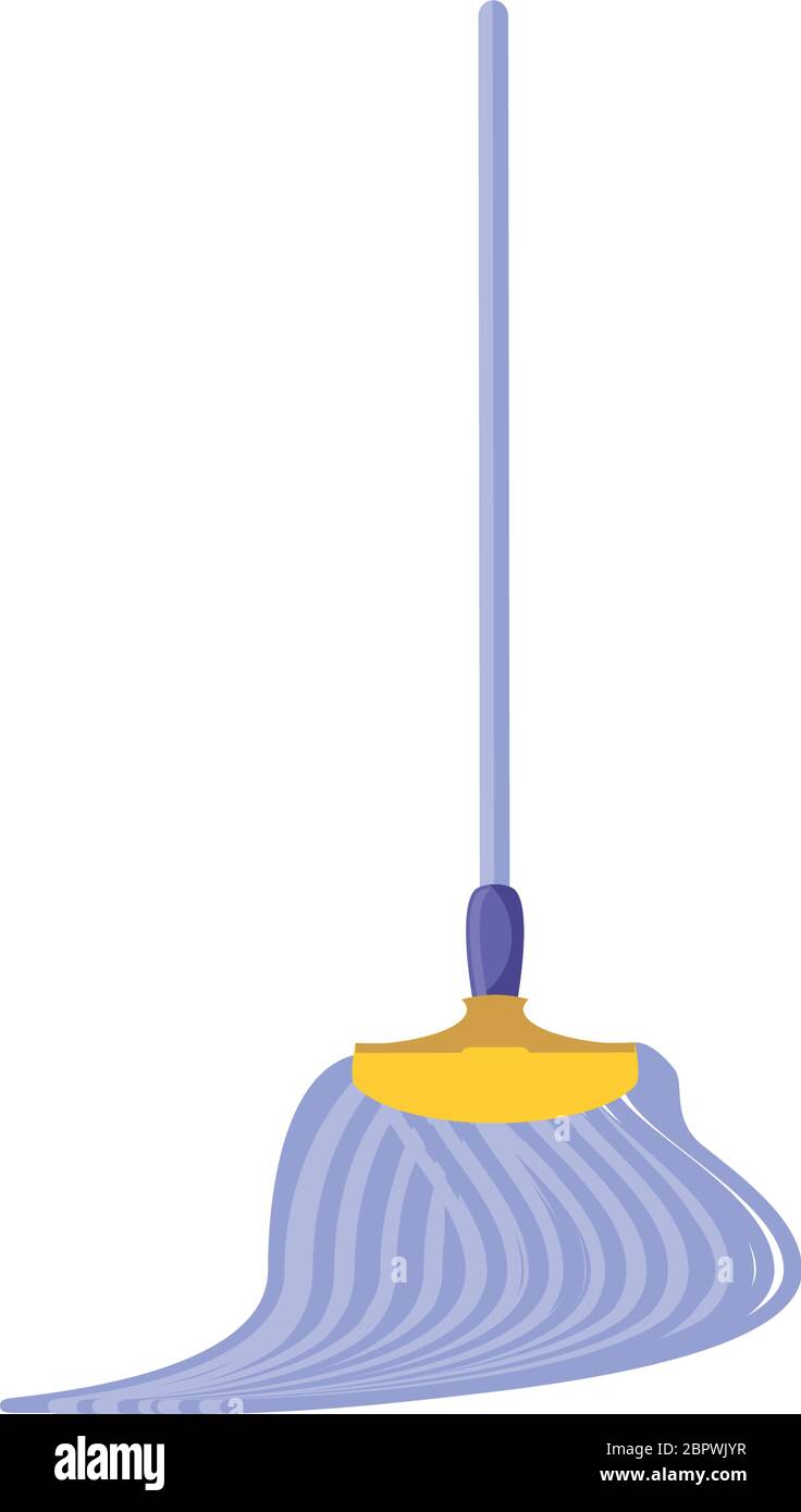 floor mopper on white background vector illustration design Stock ...