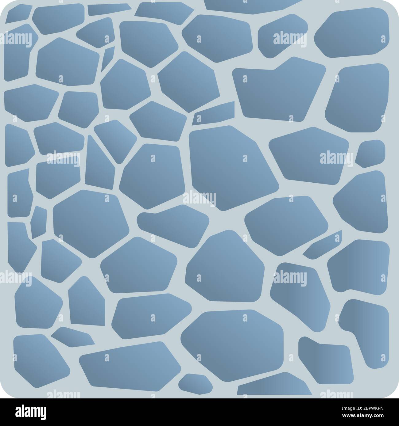 Garden stone paving icon. Cartoon of garden stone paving vector icon ...