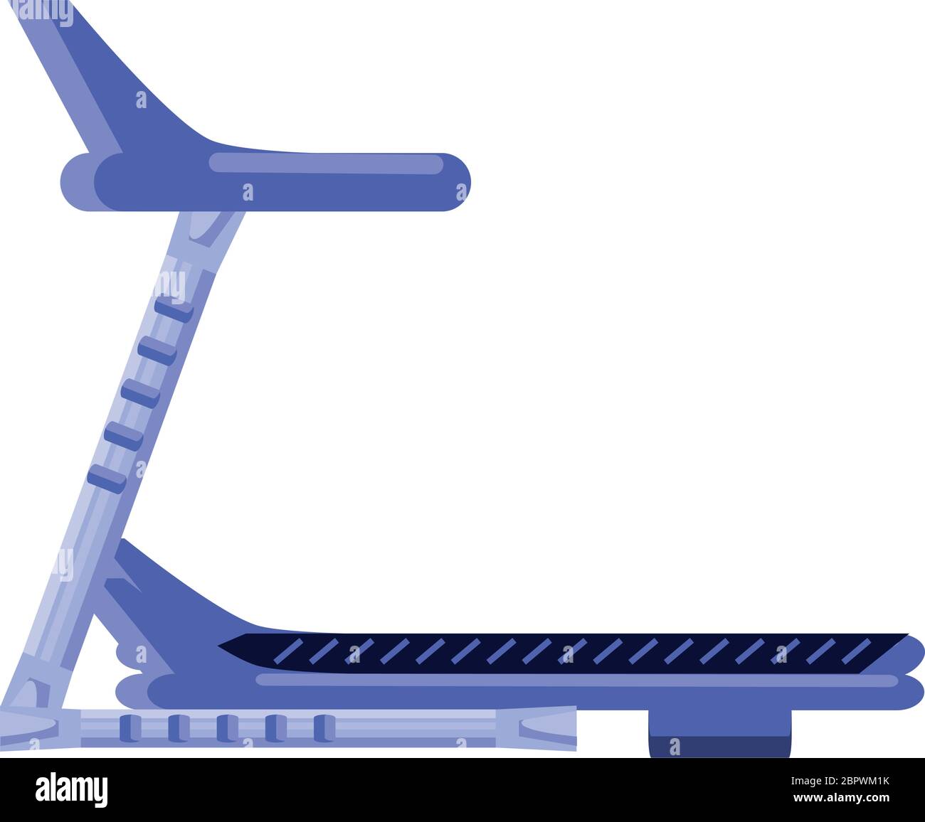 exercise treadmill on white background vector illustration design Stock ...