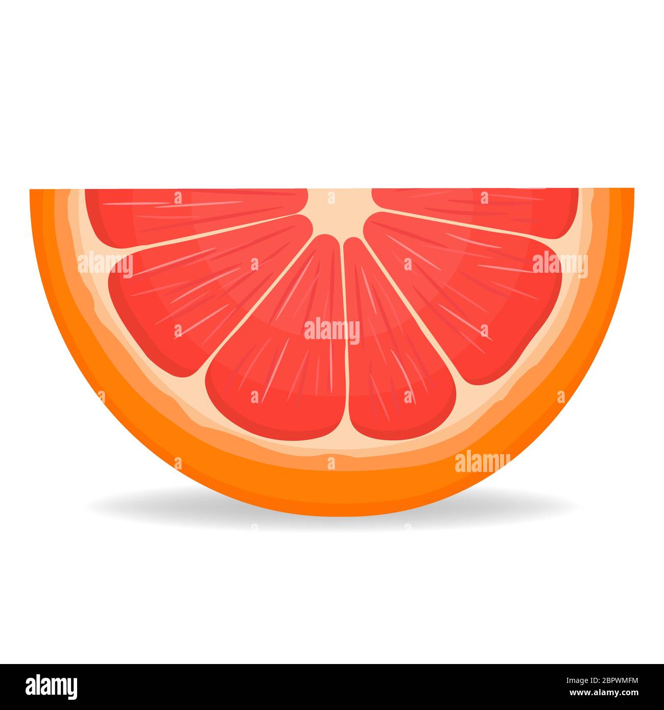 Cartoon Grapefruit
