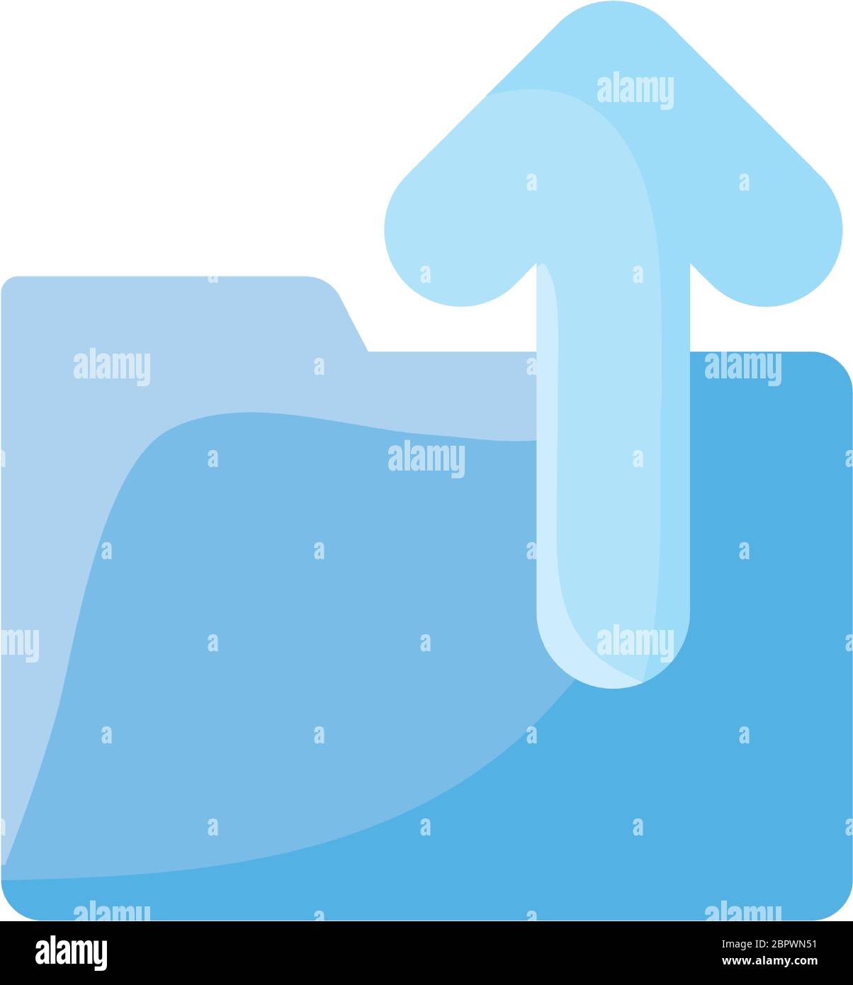 File with upload arrow flat style icon design, Document data archive ...