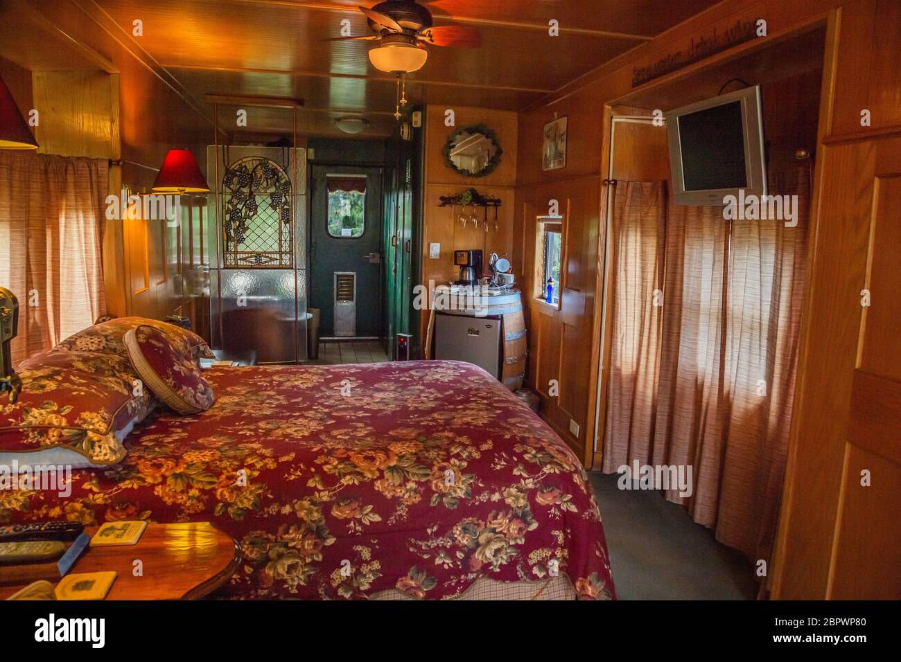 Red Caboose Getaway is a railroad themed bed and breakfast in Sequim ...