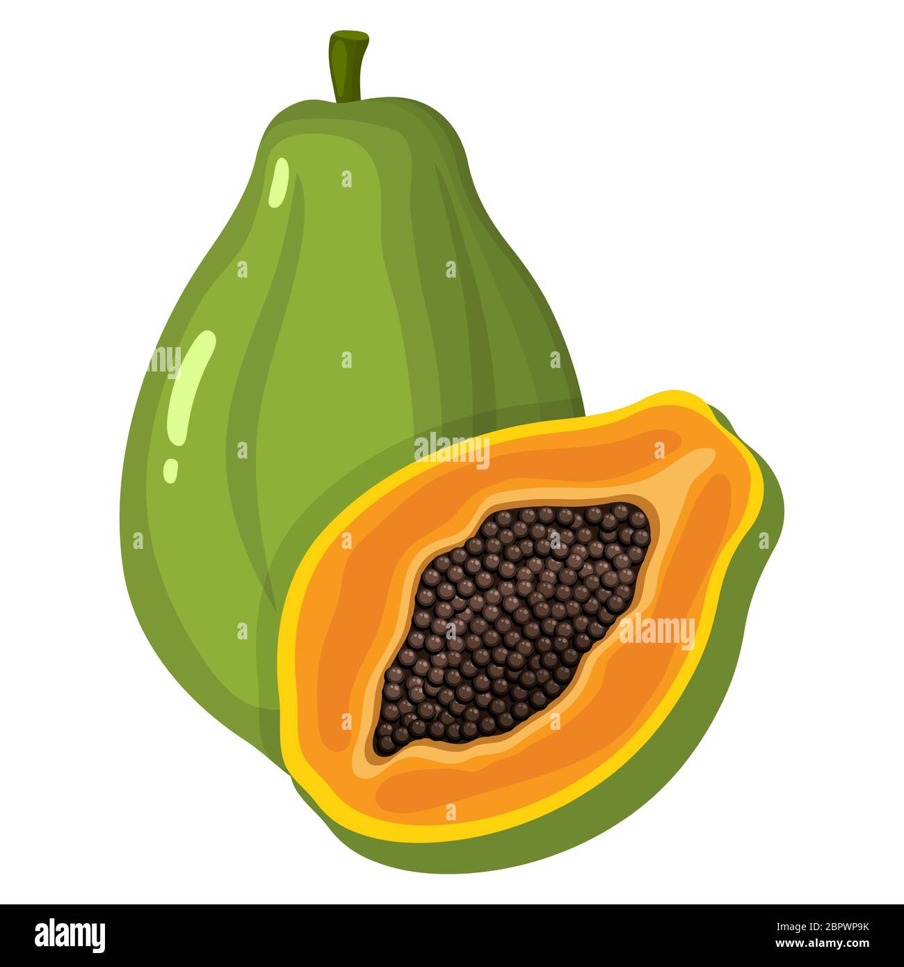 Cartoon Papaya