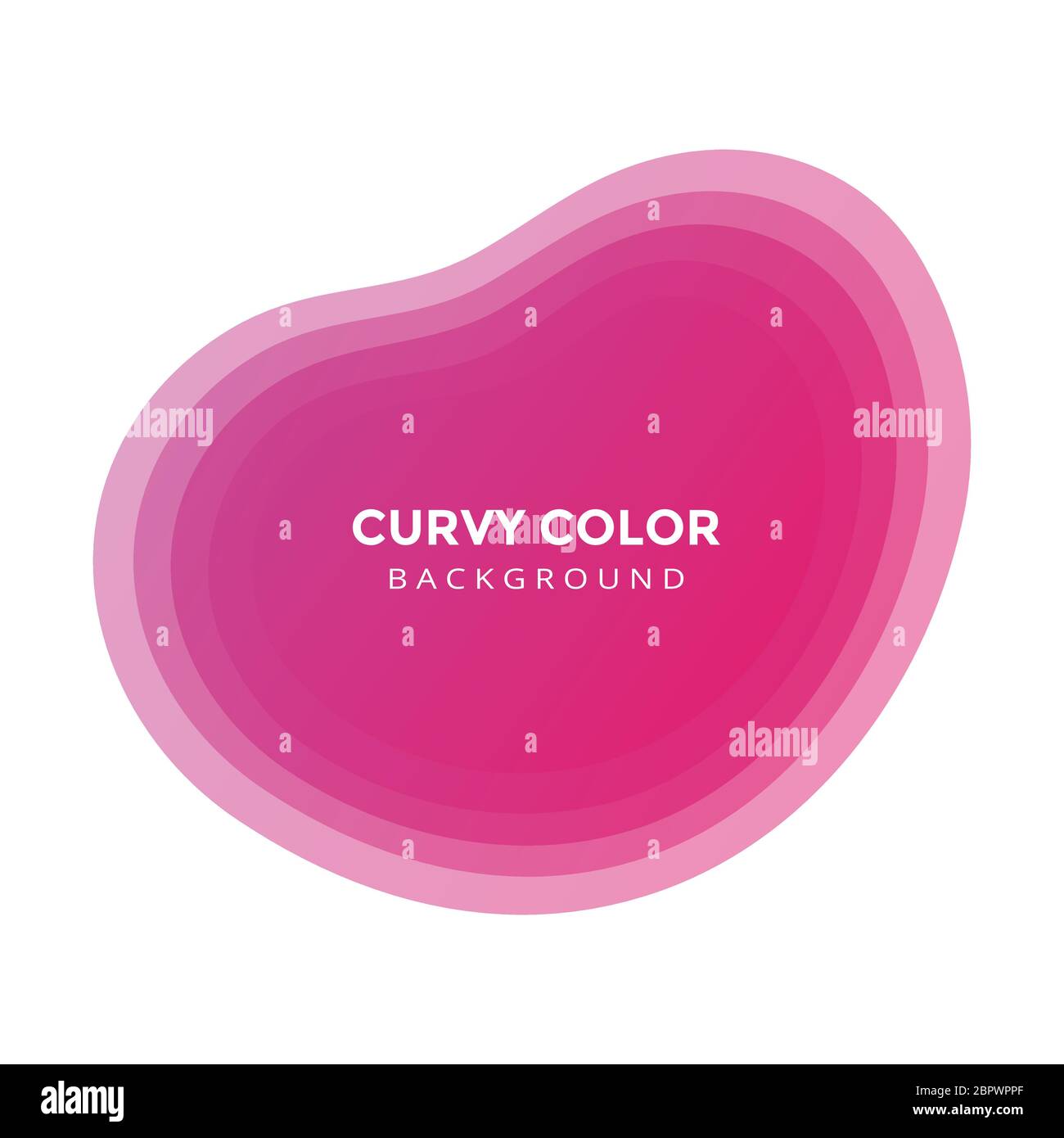 Modern liquid abstract blur blob element graphic gradient flat style ...