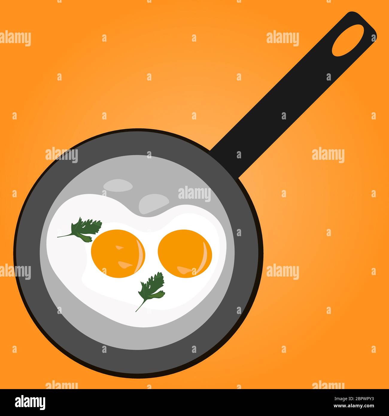 Preparing breakfast isolated cartoon Stock Vector Images - Alamy