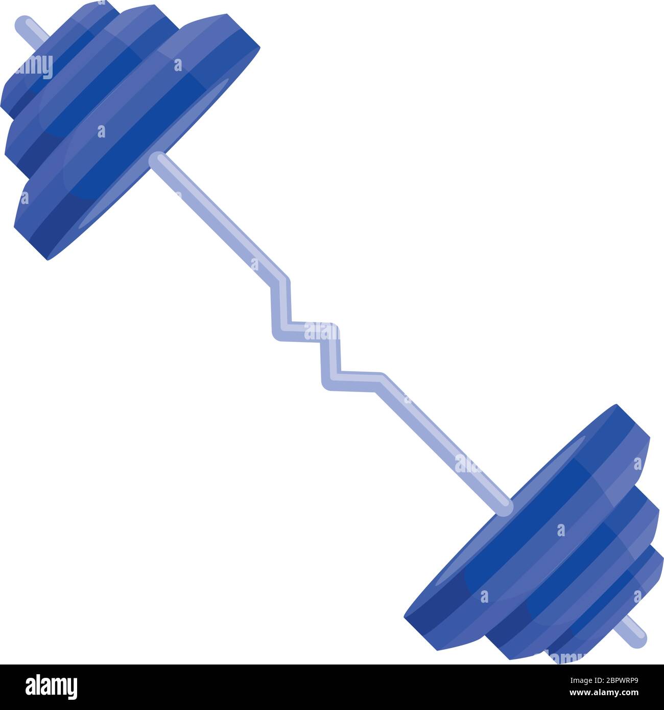 dumbbell weights on white background vector illustration design Stock ...
