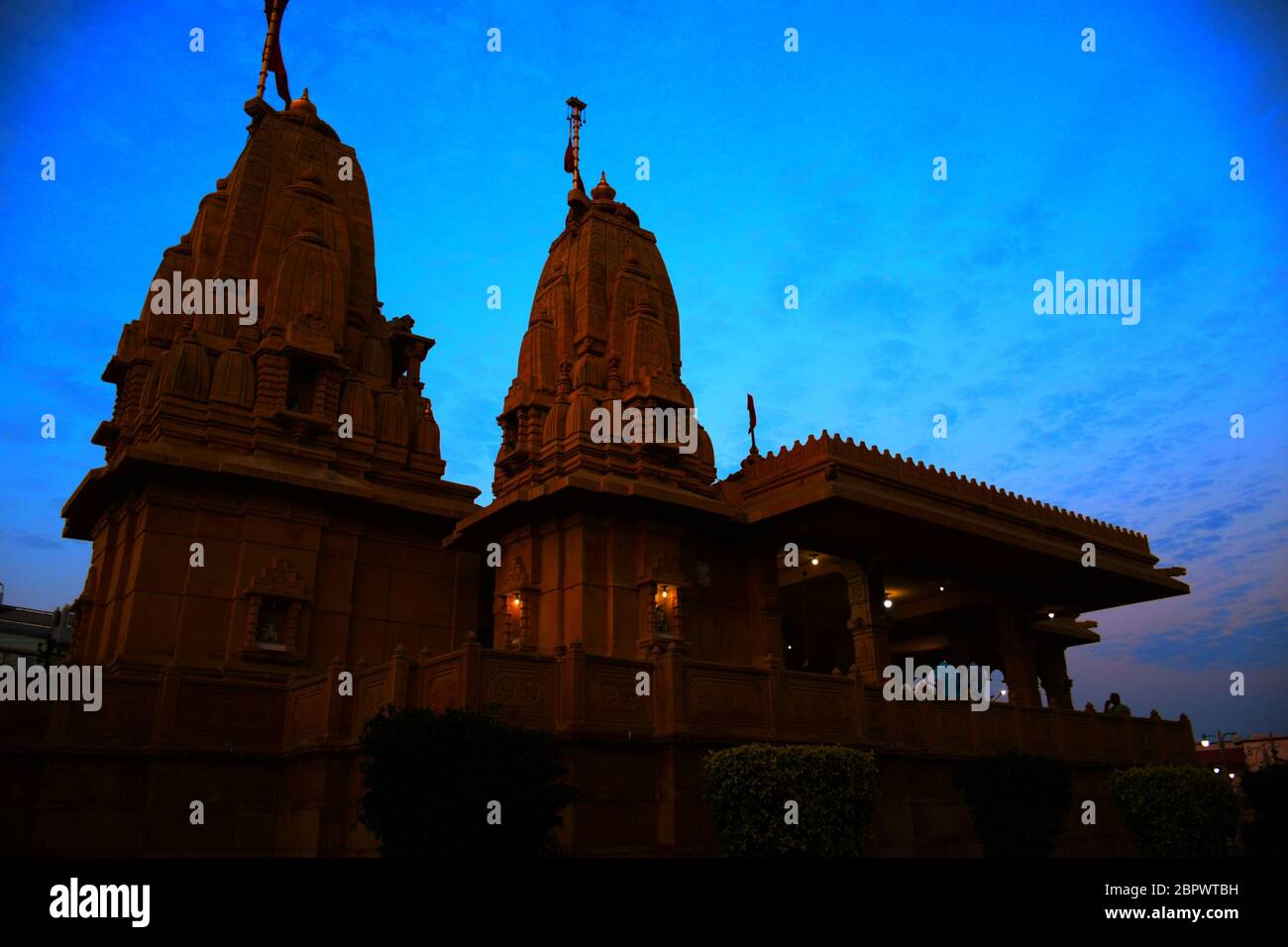 Temple of Hindu Religion In India, Kutch, Gujarat Stock Photo - Alamy