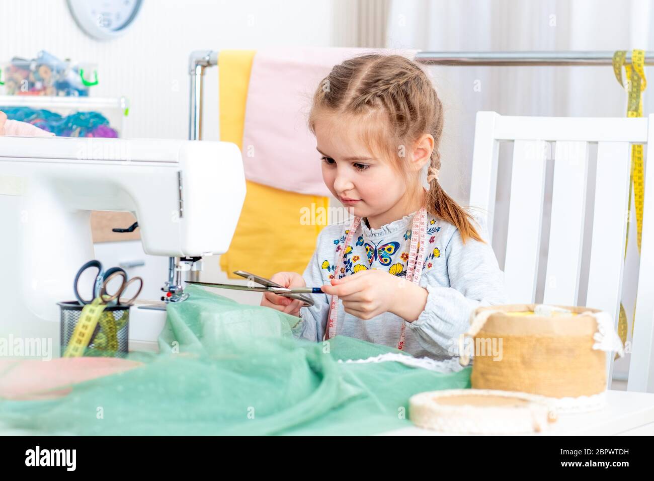 Children sewing machine hi-res stock photography and images - Alamy