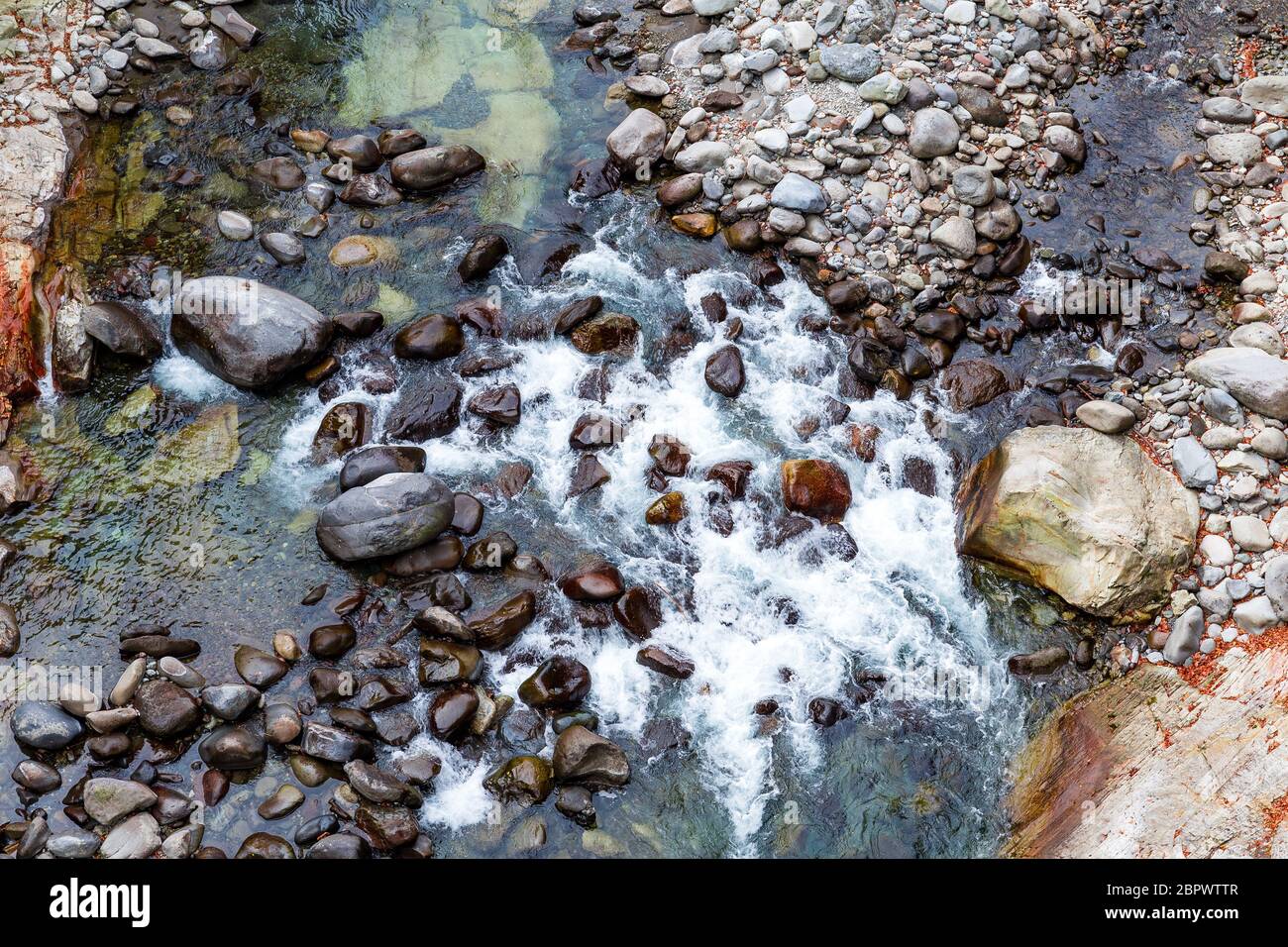 Top down view tropical waterfall hi-res stock photography and images ...