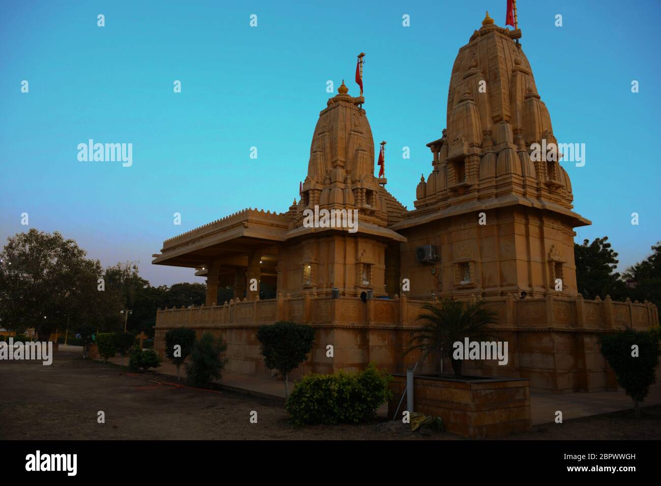 Temple of Hindu Religion In India, Kutch, Gujarat Stock Photo - Alamy
