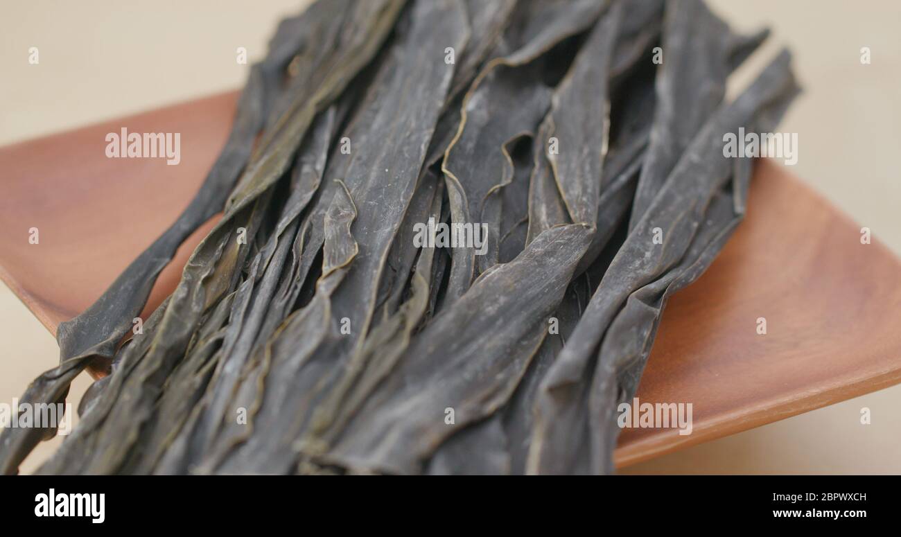 Stack of Konbu Stock Photo - Alamy