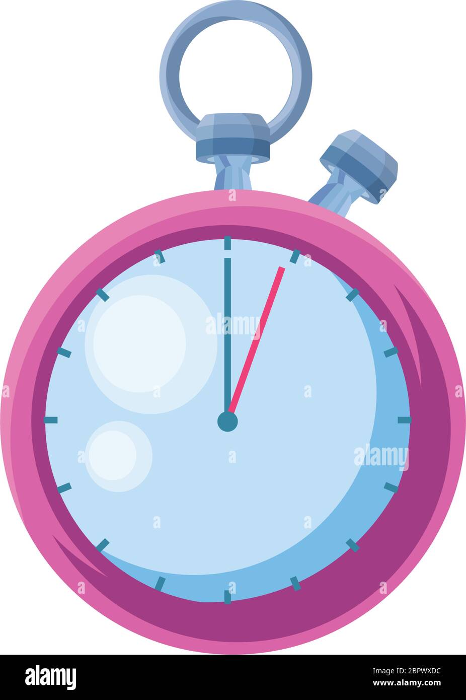 stopwatch for gym on white background vector illustration design Stock ...