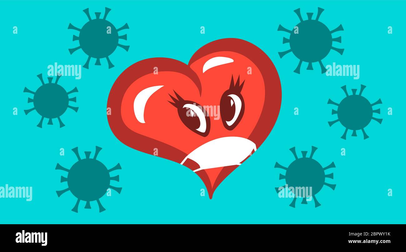 Kiss coronavirus Stock Vector Images - Alamy