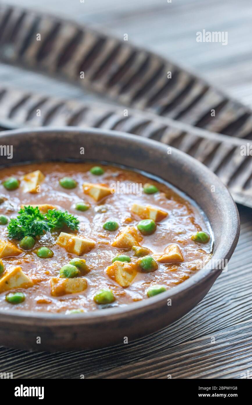 Mattar paneer hi-res stock photography and images - Alamy