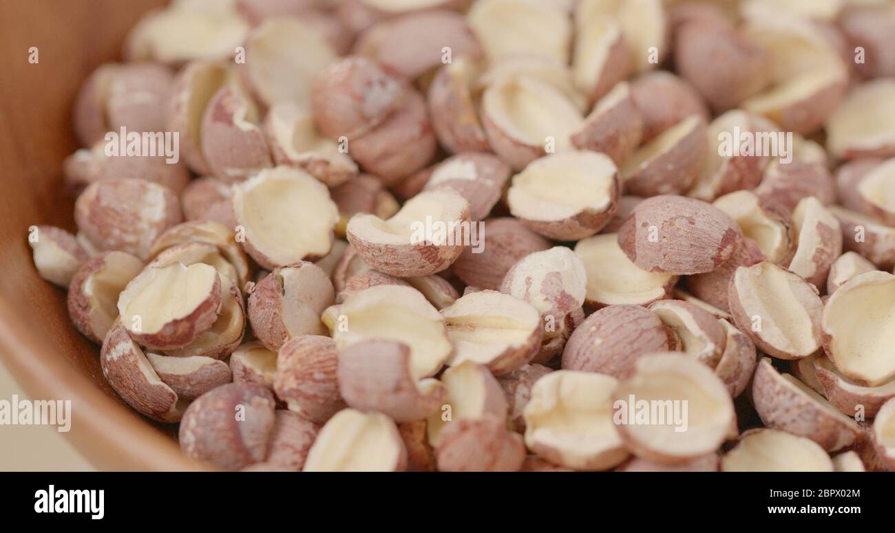 Stack of Dried lotus seed Stock Photo - Alamy