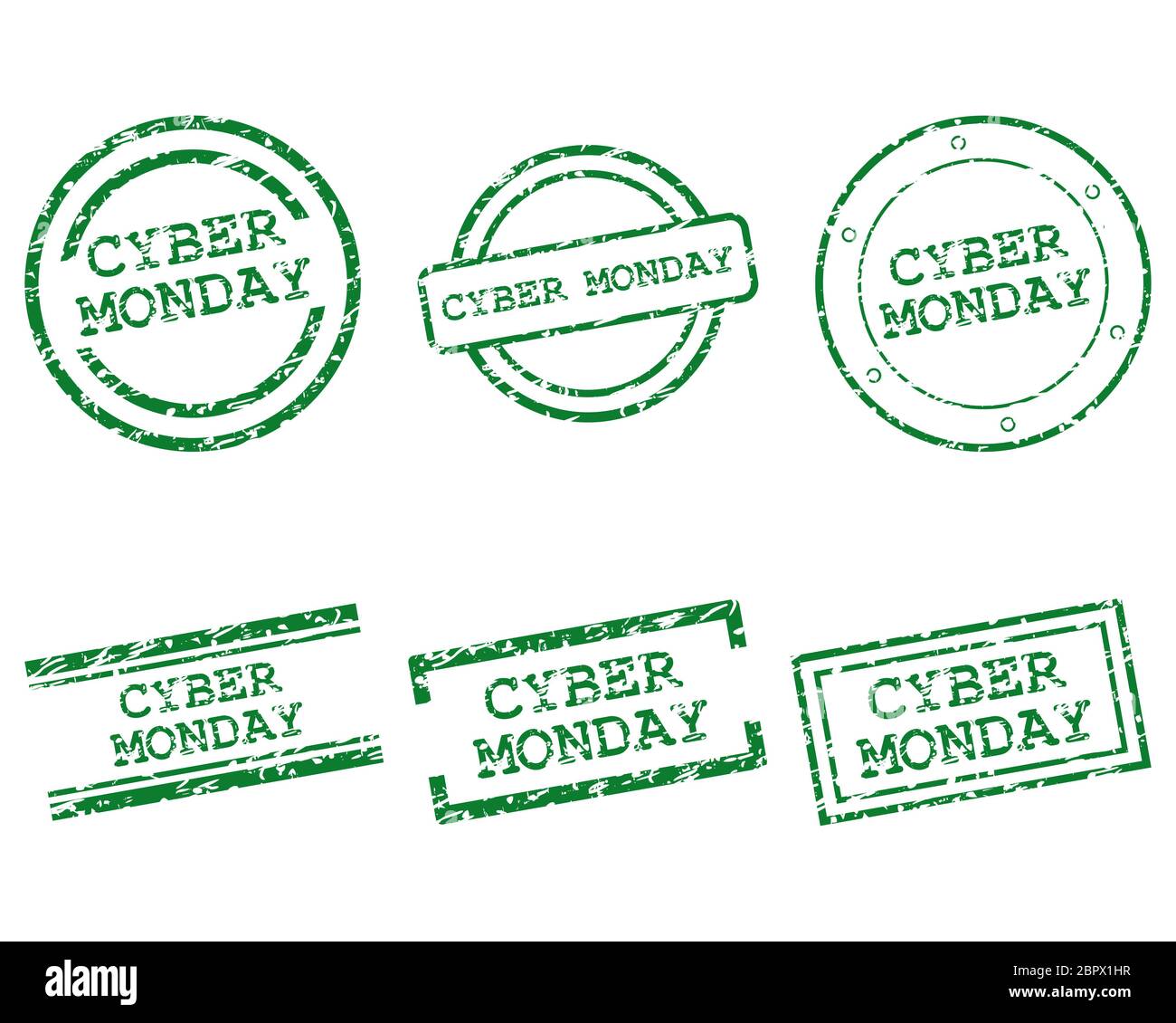 Green monday stamp hi-res stock photography and images - Alamy