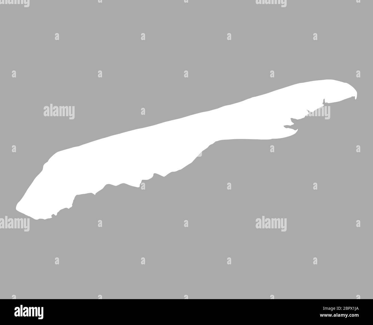 Map of Terschelling Stock Photo - Alamy
