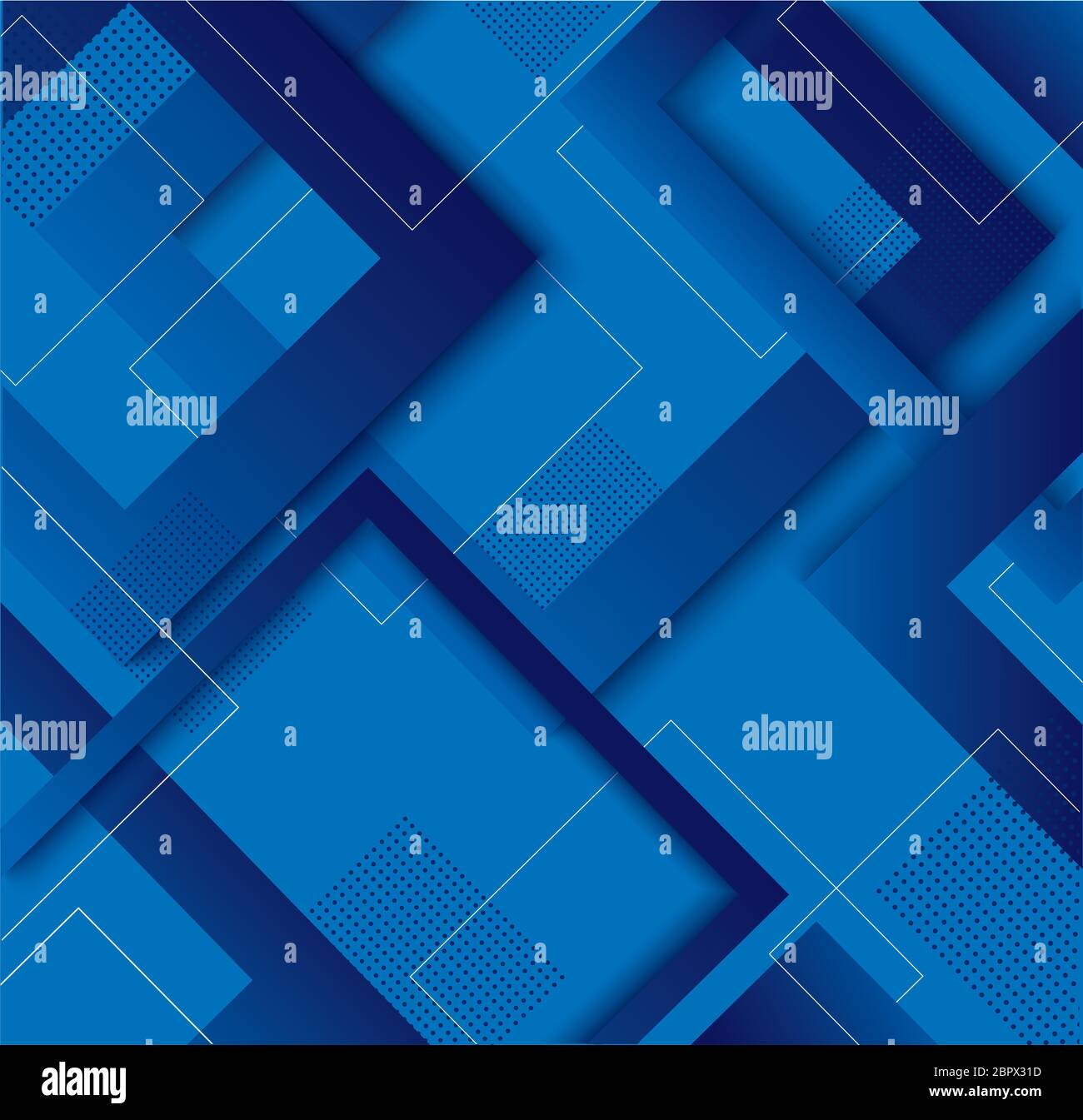 modern blue square gradient trendy background Stock Photo - Alamy