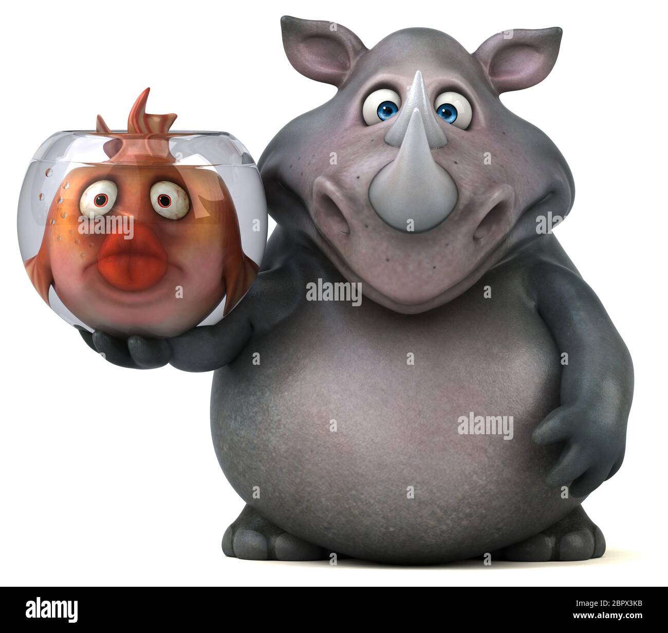 Rhino fish hi-res stock photography and images - Alamy