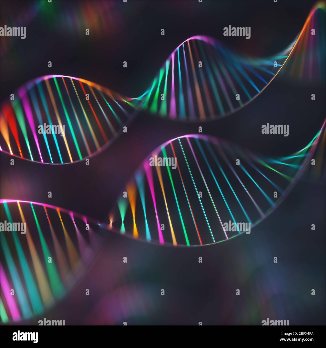 Image of genetic codes DNA. Concept image for use as background ...