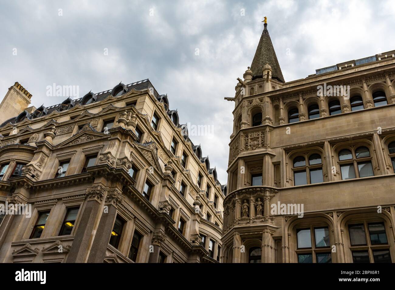 Famous historic building street in London, UK Stock Photo - Alamy