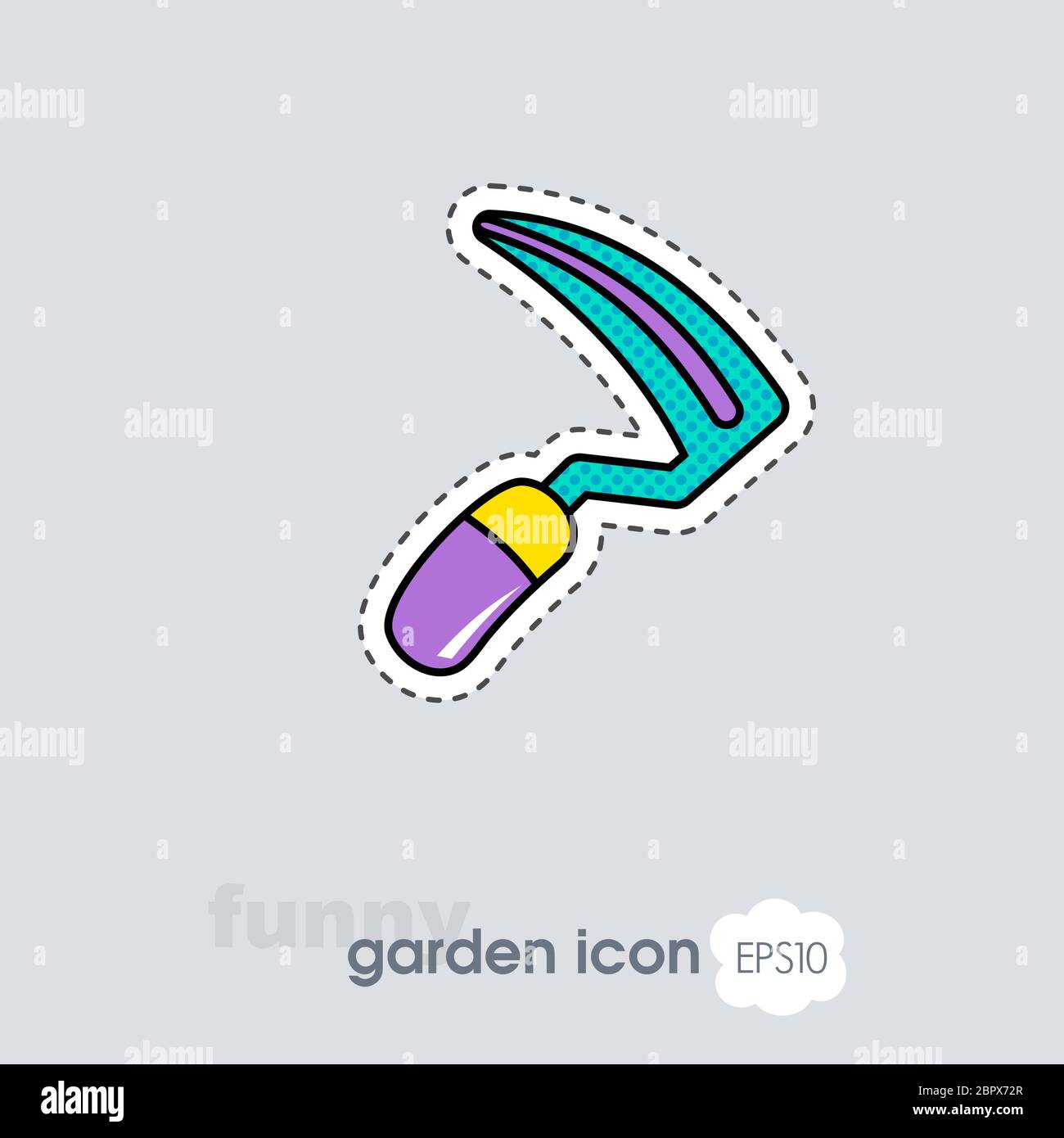 Sickles silhouette hi-res stock photography and images - Alamy