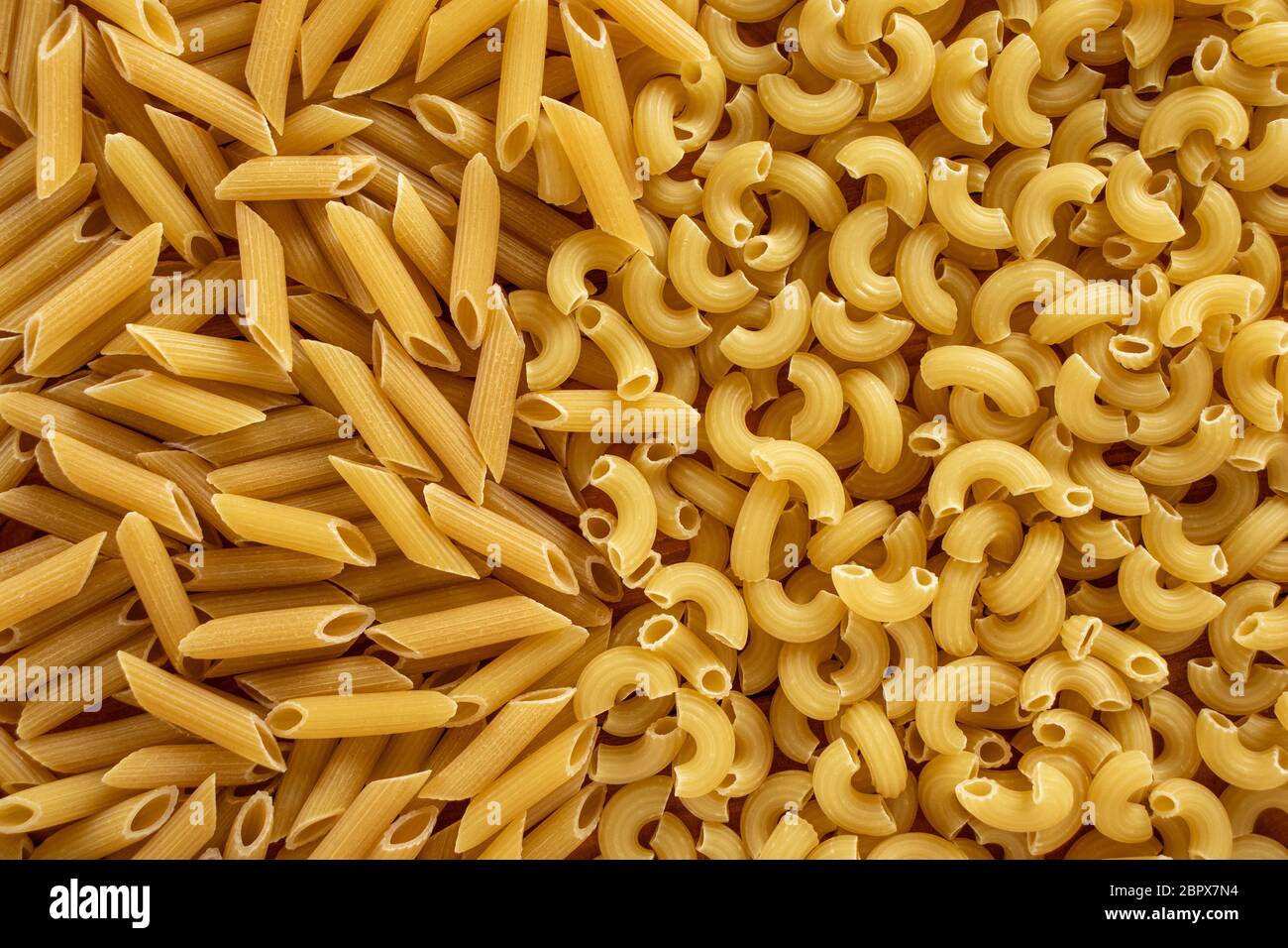 Pasta high resolution background, top view Stock Photo - Alamy