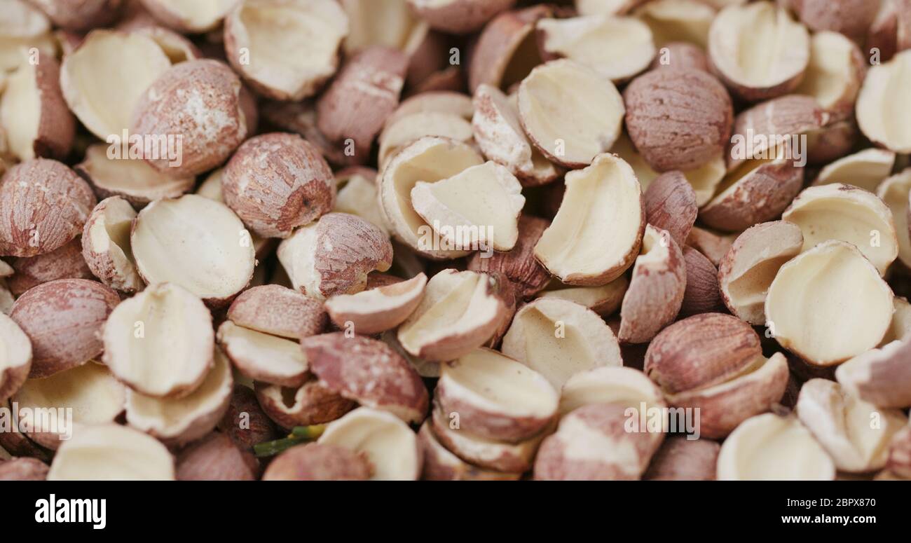 Dried lotus seed Stock Photo - Alamy