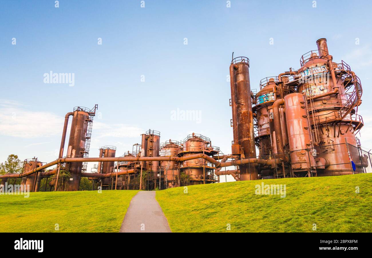 Gaswork park hi-res stock photography and images - Alamy
