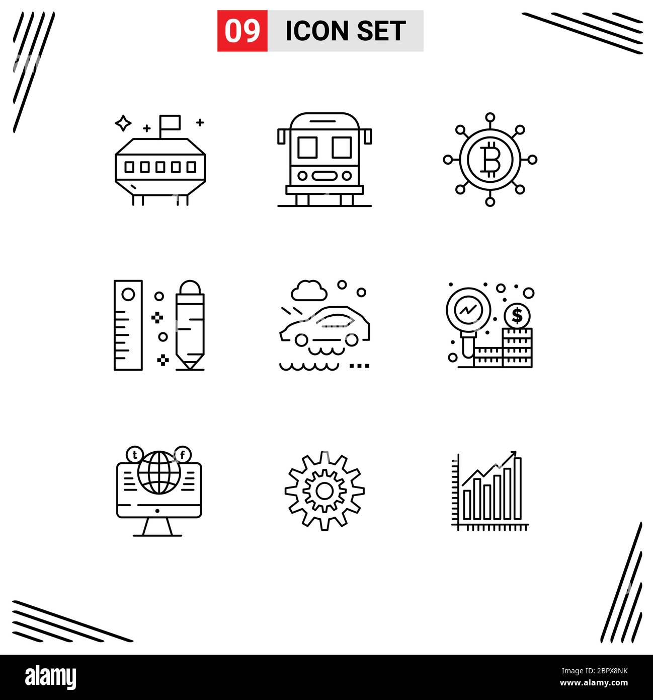 Wet drawing Stock Vector Images - Alamy