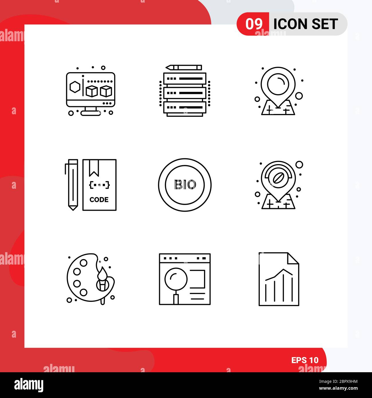 Bio bio map Stock Vector Images - Alamy