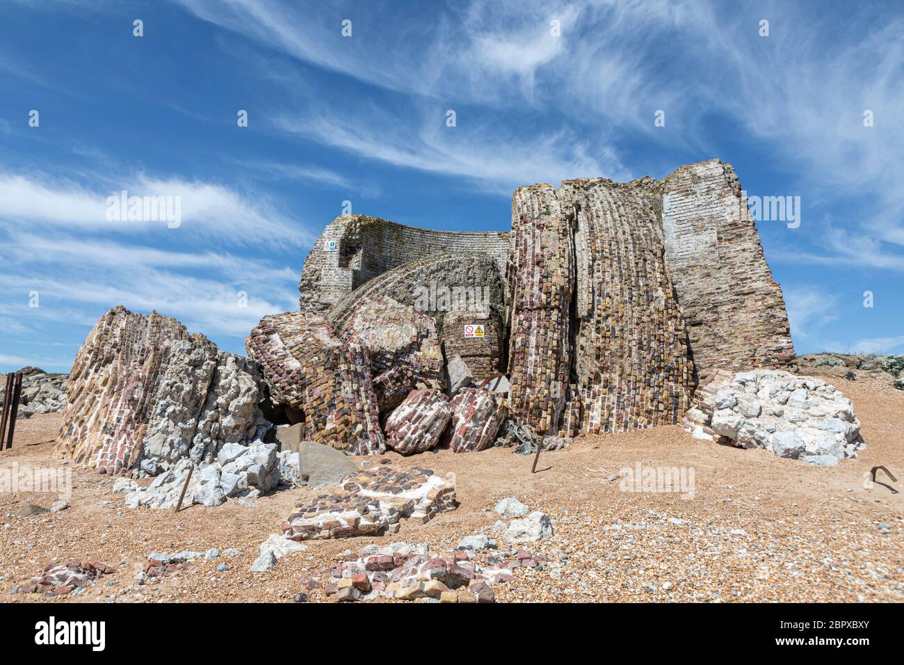 Martello Tower No.19, Hythe ranges in May 2020 Stock Photo - Alamy