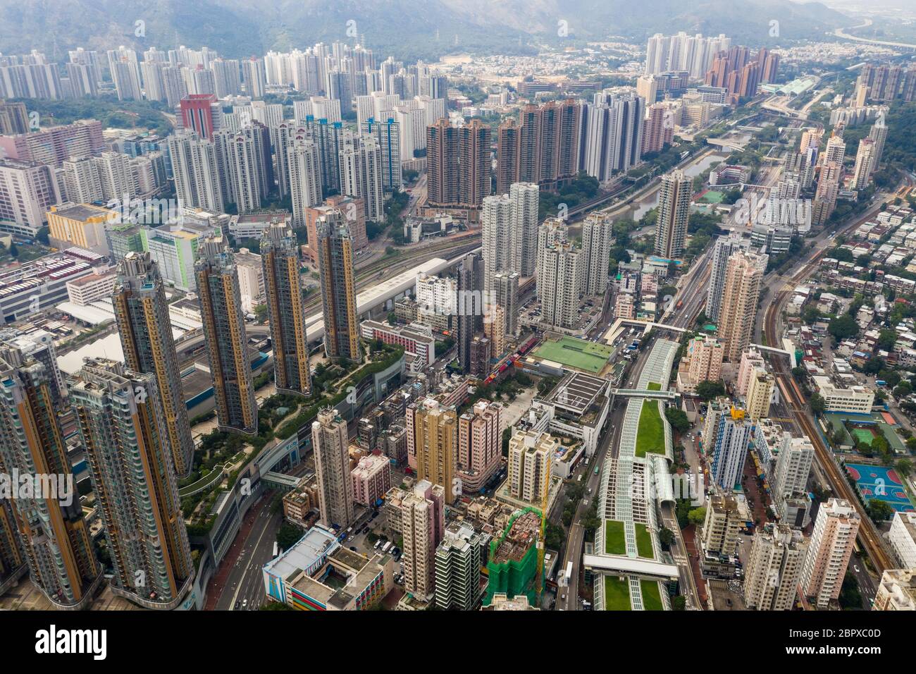 Tuen mun aerial hi-res stock photography and images - Alamy